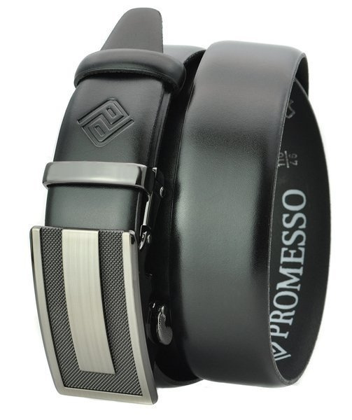 Paski męskie do garnituru i jeansów| Skórzane paski Promesso #3